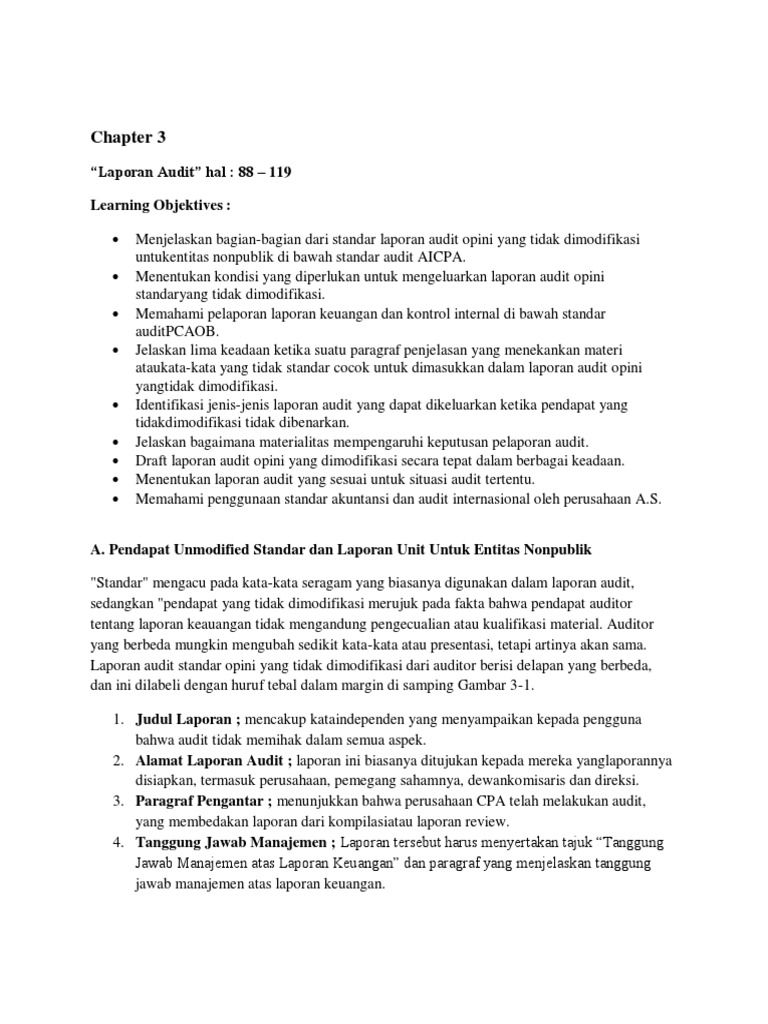 Rangkuman Chapter 3 | PDF | Accounting