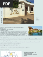 Resort Case Study, Design Brief and Site | PDF | Restaurants | Bathroom