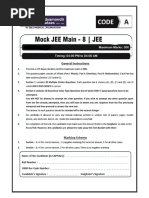 Fiitjee Phase Test Paper | PDF | Ion | Circle