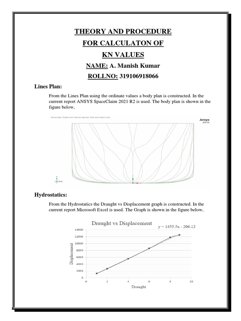 Calculation of KN Values Through Determination of Immersed Volumes and ...