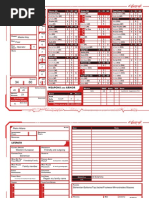 Lancer - Character Sheets PDF | PDF