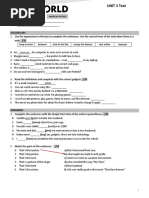 Was Were Text - Exercise | PDF