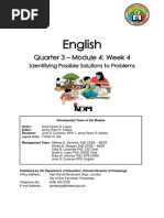English 3 Quarter 2 Week 2 Lesson 1 2 3 | PDF | Grammatical Tense | Verb