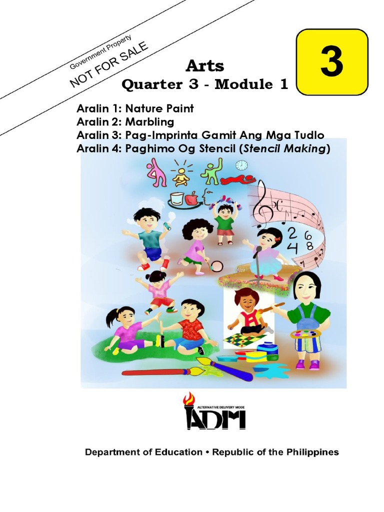 Arts3 Q3 Module1 Aralin1-4 v4 | Download Free PDF | Graphic Design