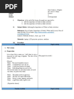 Lesson Plan (Inductive Method) | PDF | Root | Fruit