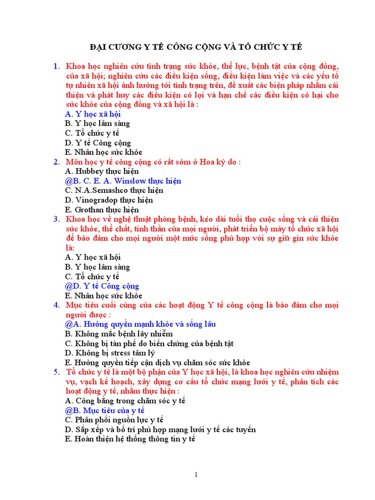 1 @dai Cuong TCQLYT | PDF