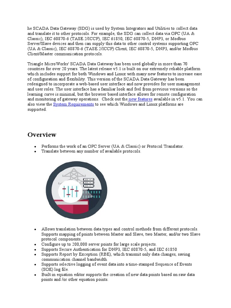 He SCADA Data Gateway | PDF | Scada | Web Application