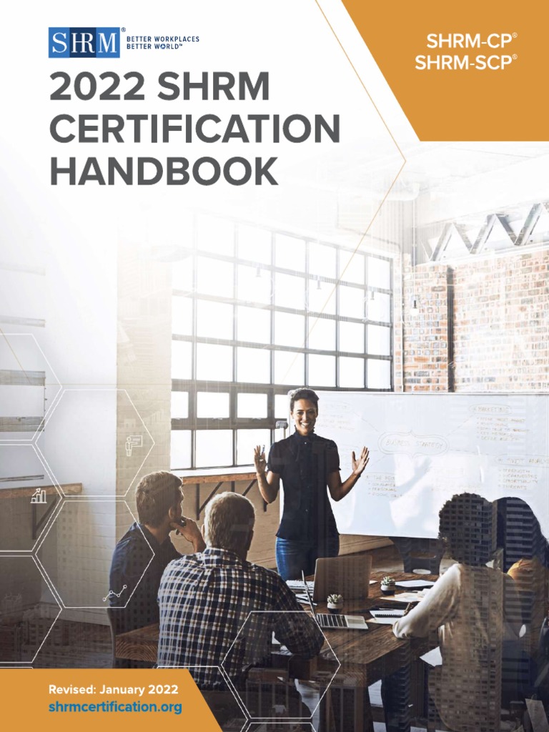 SHRM Certification Handbook 2022 | PDF