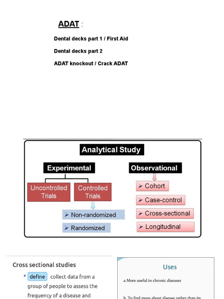 ADAT Exam Study Materials Overview | PDF