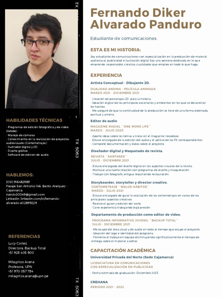 CV Fernando Alvarado | PDF