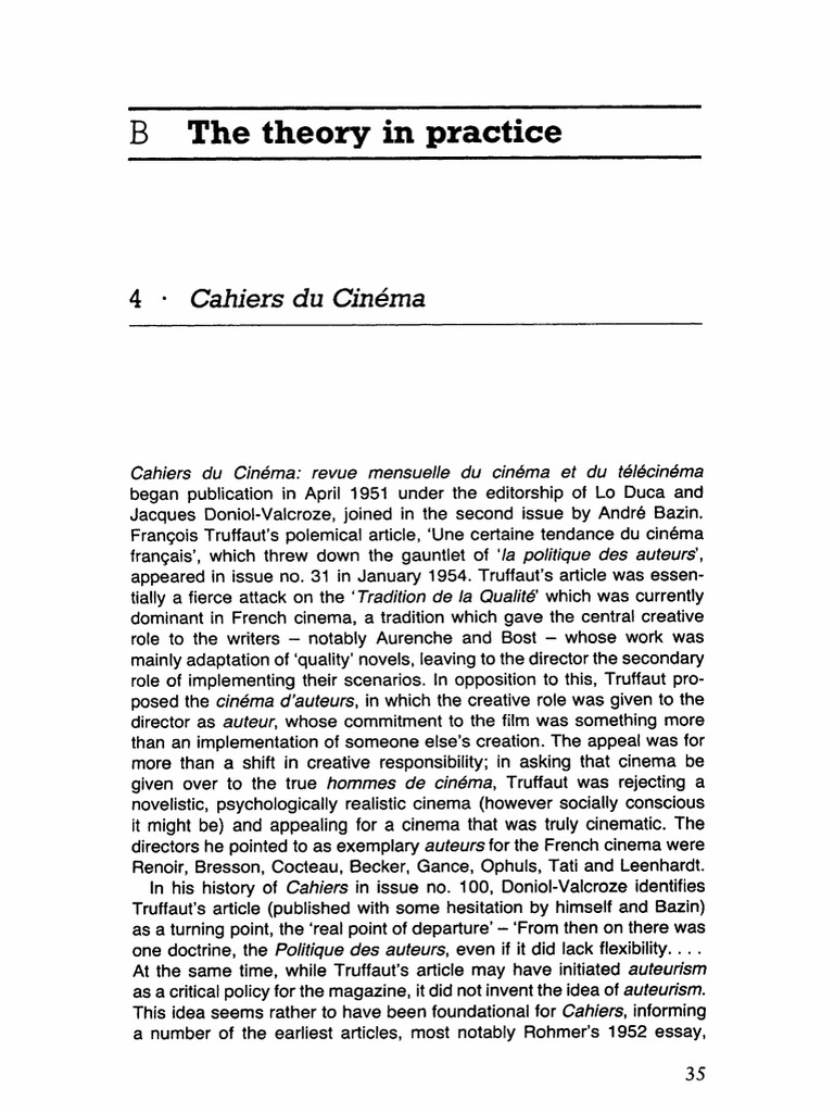 CAUGHIE - Theories of Authorship 35 47 | PDF