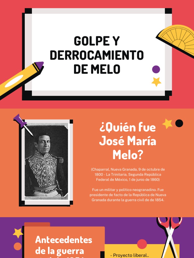 ¿Quién Fue José María Melo | PDF