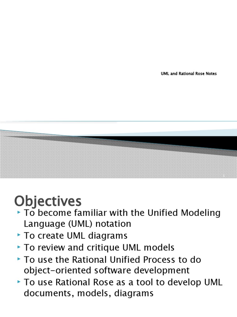UML and RationalRose | PDF | Use Case | Unified Modeling Language