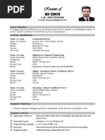 Matrimonial Resume CV | PDF | Lifestyle