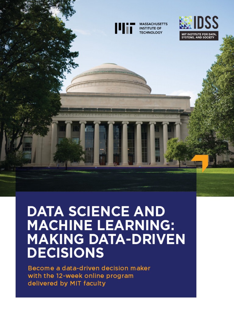 Data Science and Machine Learning: Making Data-Driven Decisions | PDF ...