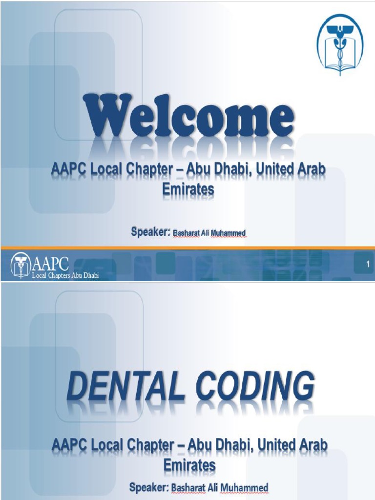 Dental Coding | PDF | Human Tooth | Dentistry