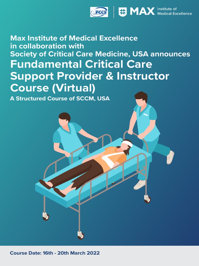 Fundamental Critical Care Support Provider & Instructor Course (Virtual ...