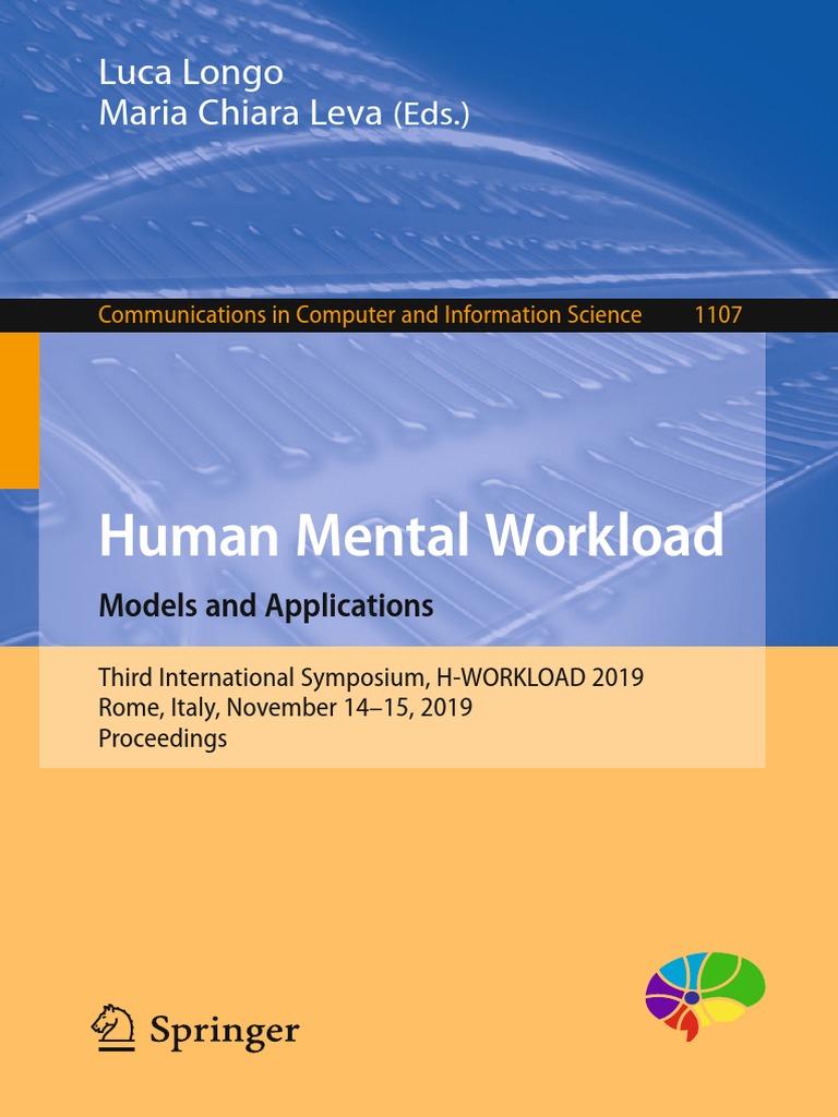 Human Mental Workload Models | PDF | Neuroimaging | Electroencephalography