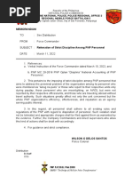 Reiteration On PNP Email System (PES) Utilization | PDF | Information ...