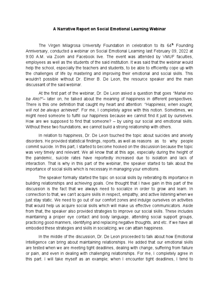 Social Emotional Learning | PDF | Emotions | Social Skills