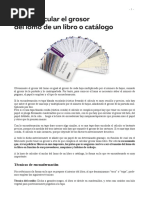 Dimensiones y tipos de libros | PDF | Encuadernación | Libro de bolsillo