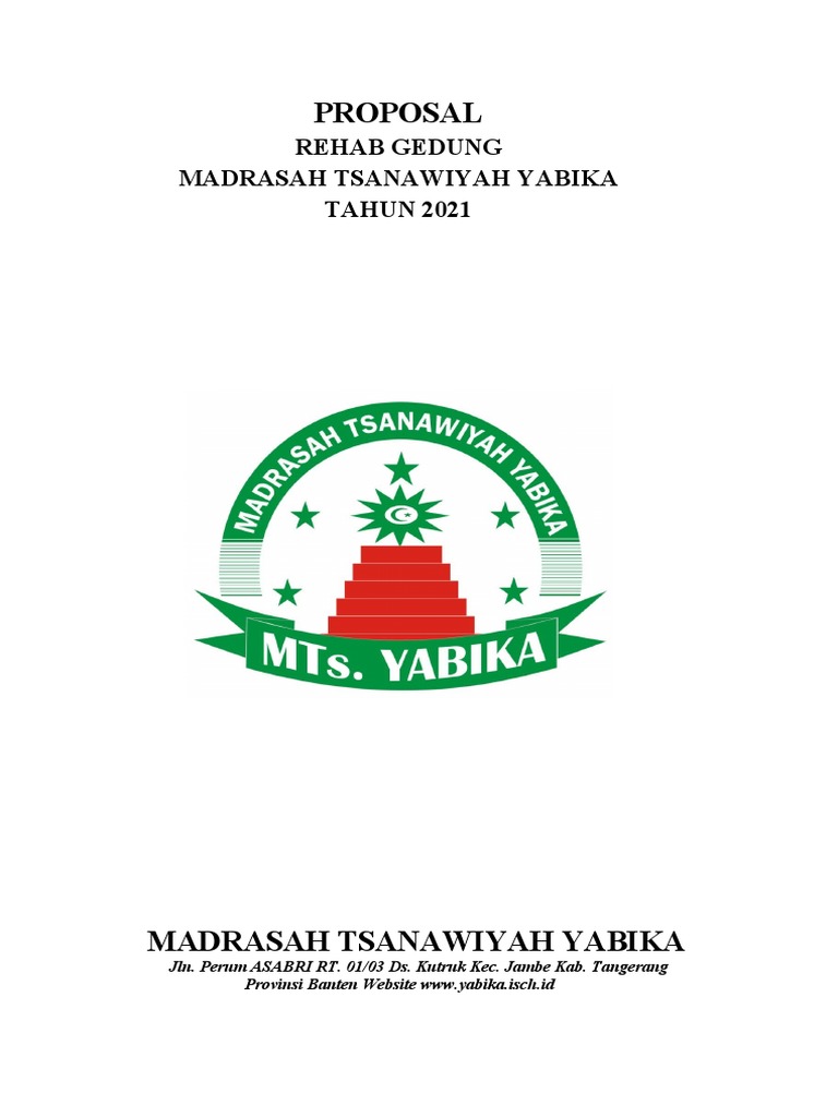 Rehab Kelas Yabika | PDF