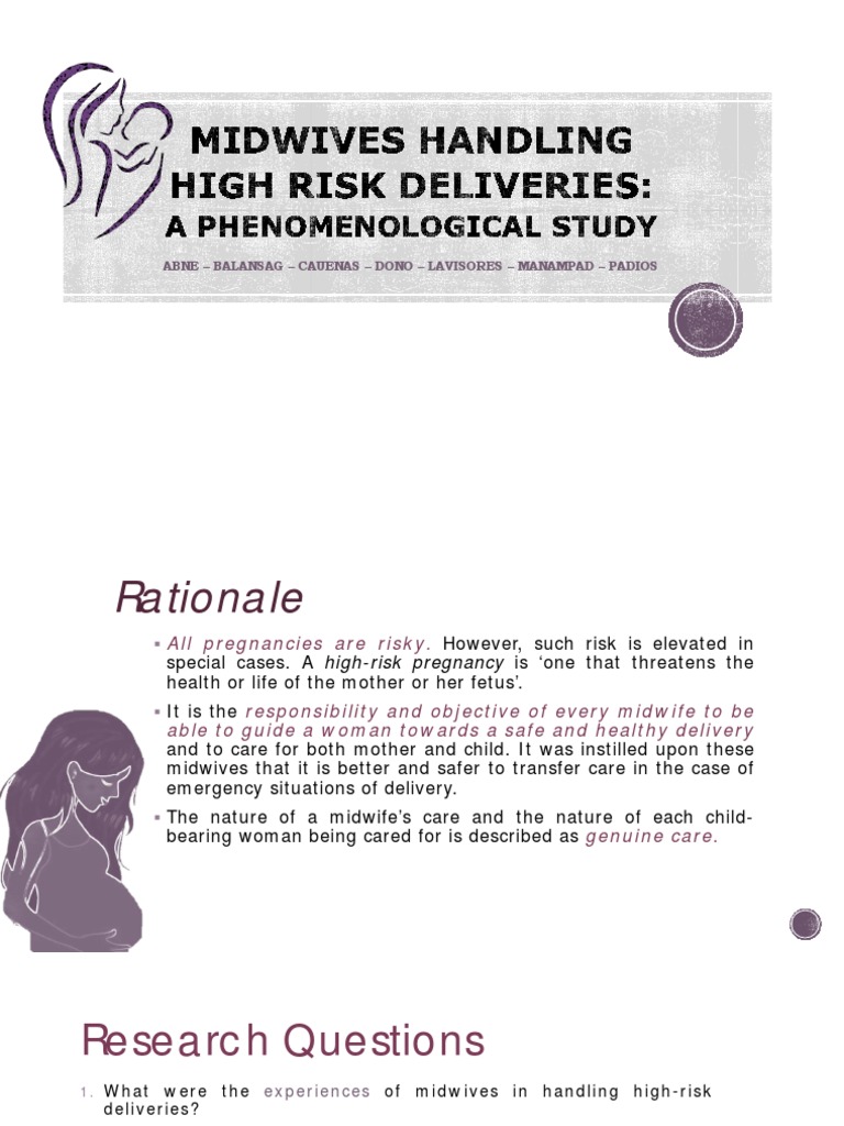 Thesis PPT: Midwives Handling High-Risk | Download Free PDF | Midwife ...