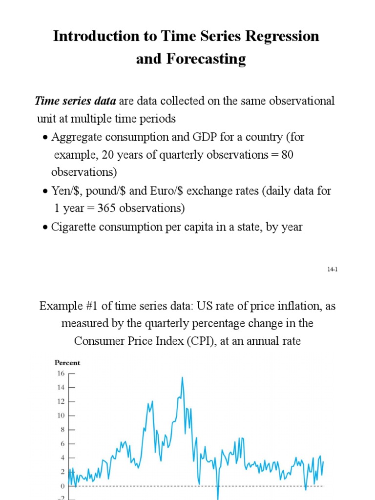 Time Series Regression | PDF | Autoregressive Model | Akaike ...