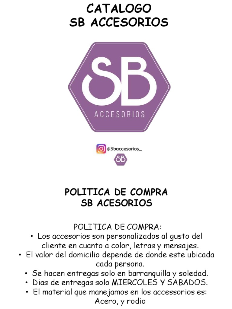 Catalogo SB | PDF