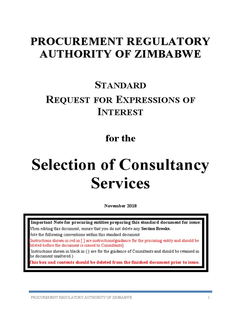 Expression of Interest (Consultancy) (BDC) | PDF | Government | Justice