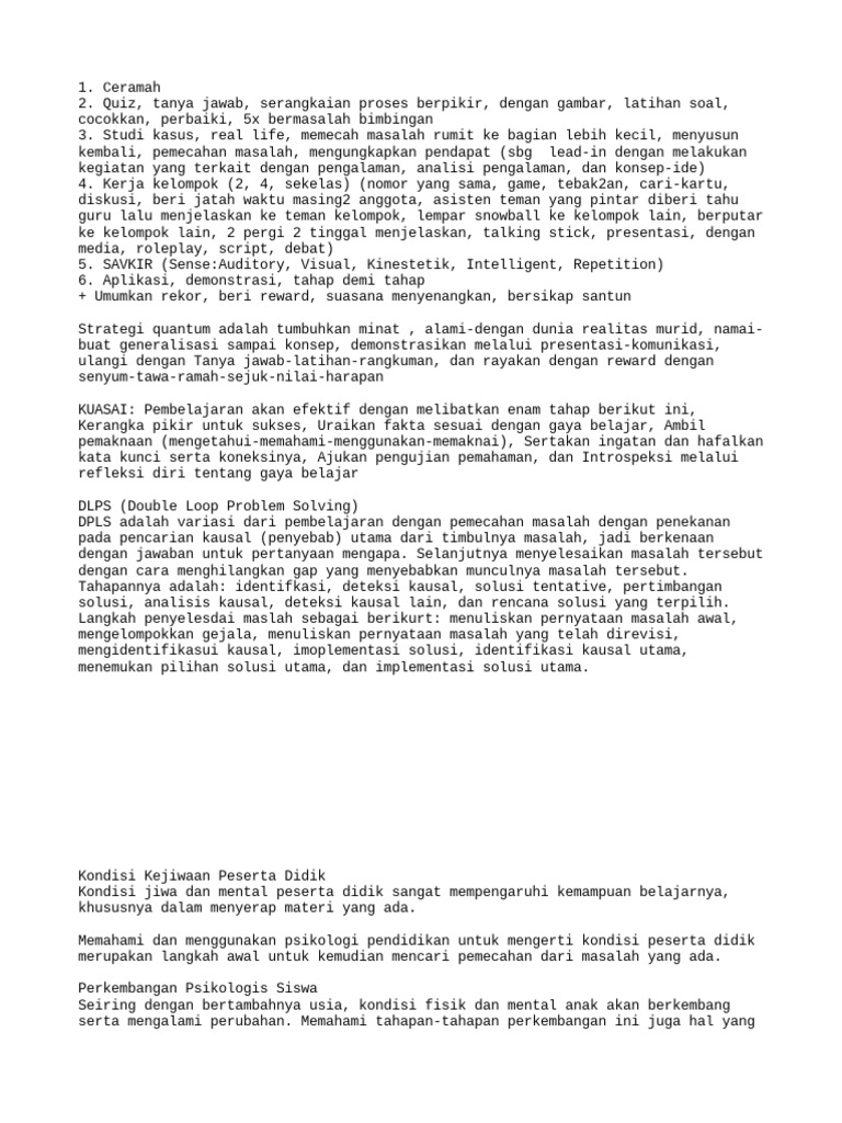 56 Metode - Psikologi - Fun Way | PDF