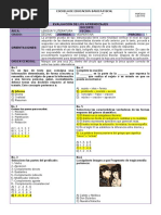 Cuestionario de Lengua y Literatura 10mo | PDF | Asunto (gramática) | Verbo