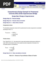 Camber and Deflection Calculation | PDF | Beam (Structure) | Bridge