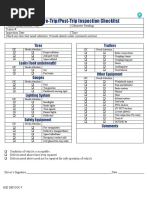 MAN BASKET Inspection Report | PDF | Rope | Crane (Machine)