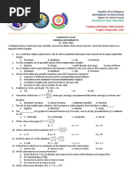 Basic Cal Q4 Module 1 | PDF | Integral | Function (Mathematics)