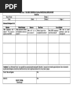 IPPD Blank Form | PDF | Behavior Modification | Education Theory
