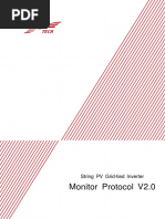 Growatt Inverter Modbus RTU Protocol - II V1 - 20-English | PDF | Electronics | Electrical ...