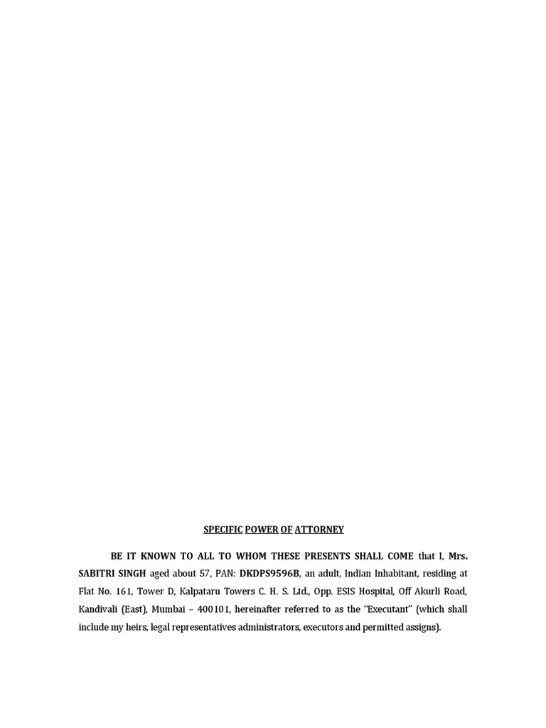 Rental POA 11 | Download Free PDF | License | Landlord