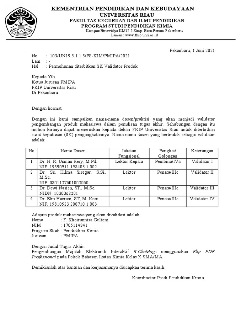 Sp. SK Validator | PDF | Sains & Matematika