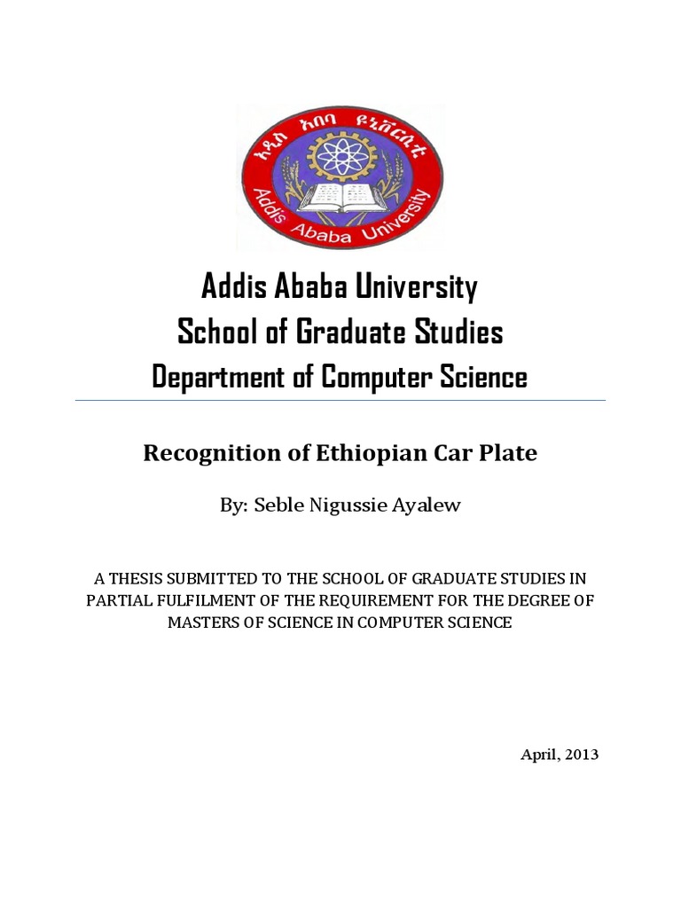 Seble Nigussie | PDF | Image Segmentation | Computer Vision