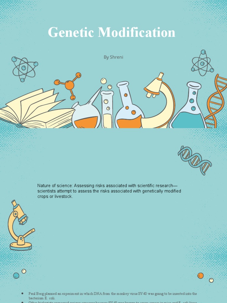 Genetic Modification. | PDF