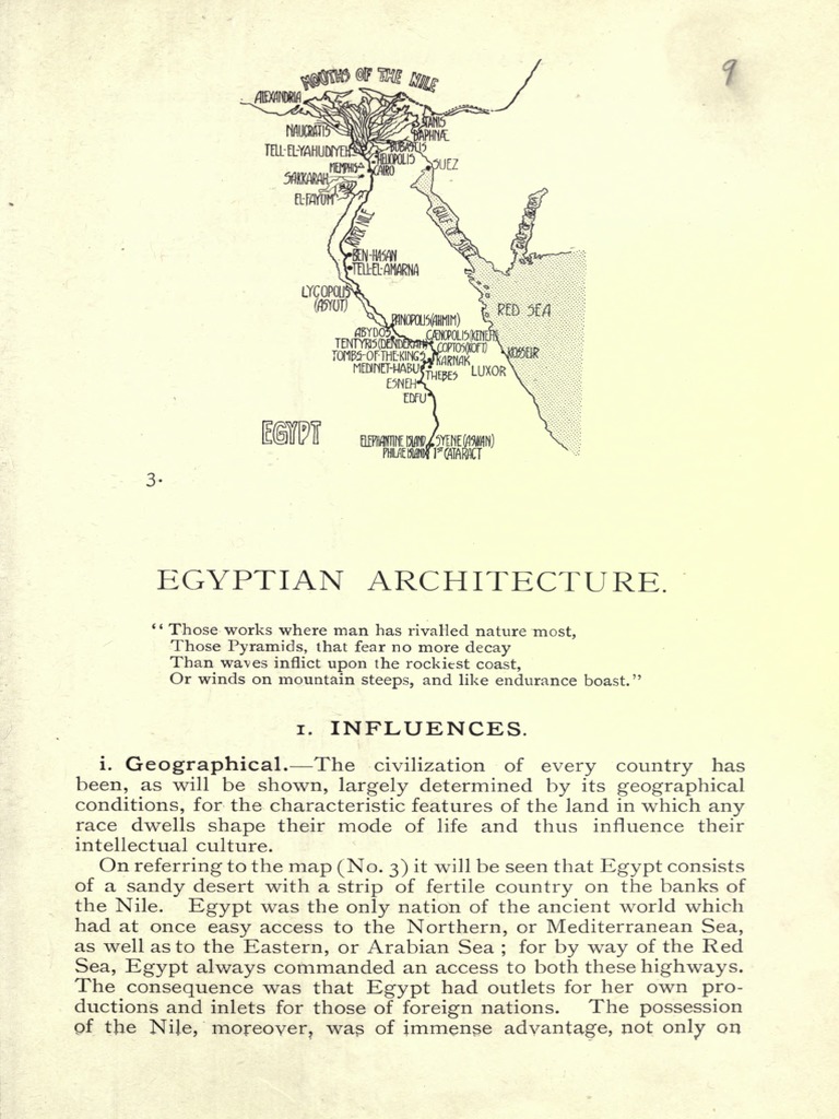 Hoa Egyptian Architecture | PDF | Column | Ancient Egypt