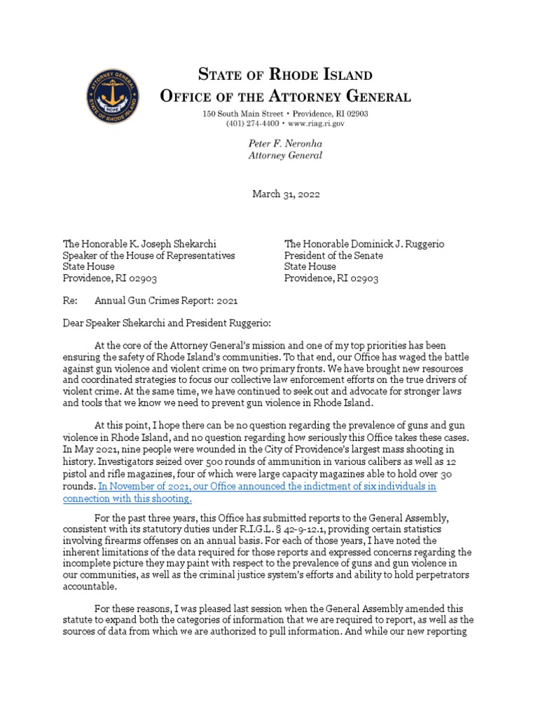 2021 Gun Crimes Report, 3.31.2022 | PDF | Gun Violence In The United ...