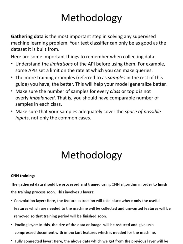 Methodology: Gathering Data Is The Most Important Step in Solving Any ...