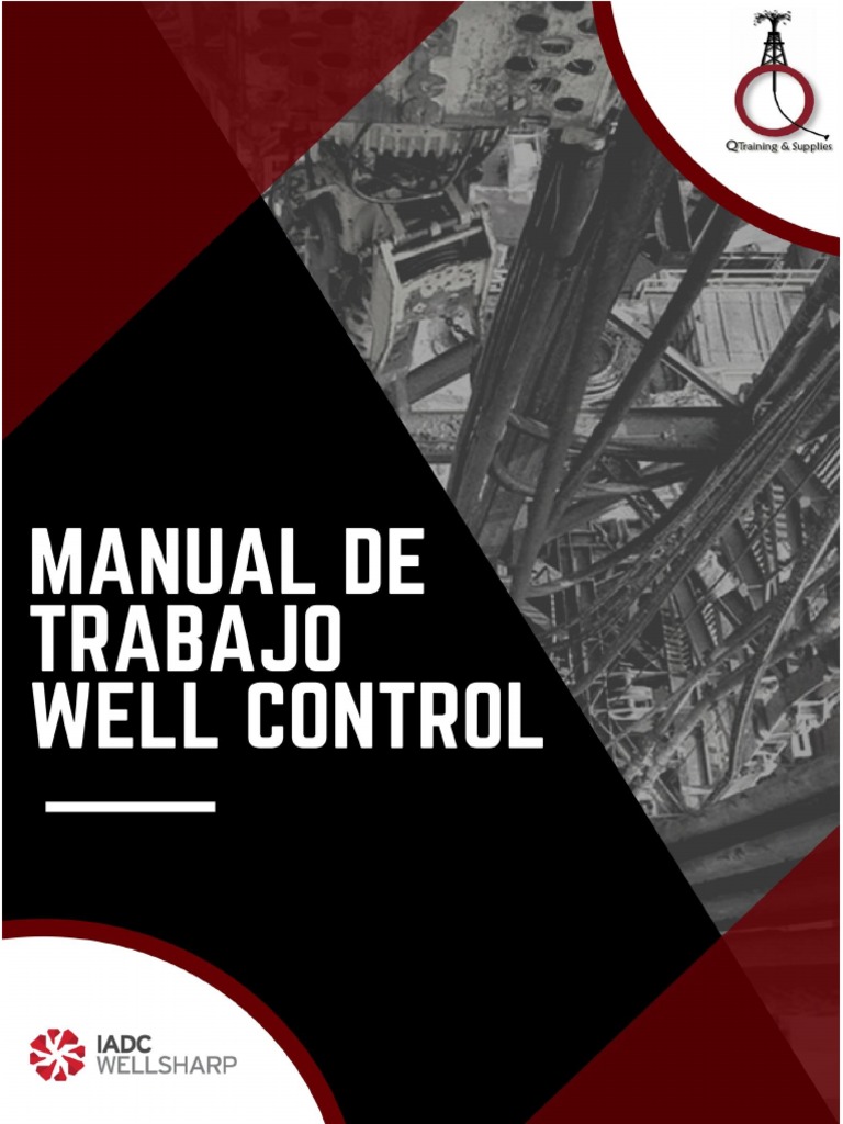 Libro de Trabajo Well Control | PDF | Bomba | Presión