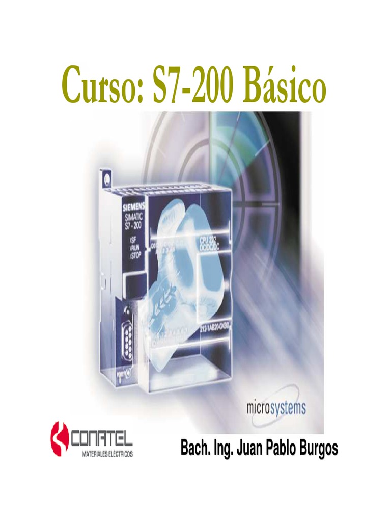 Curso Básico S7-200 | PDF | Controlador lógico programable | Poco