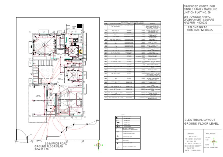 Electrical Layout-Ground Floor 1 | PDF | Manufactured Goods