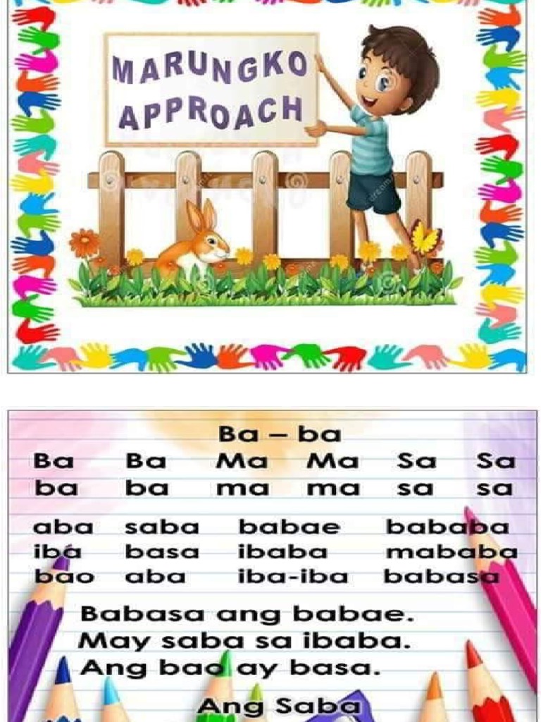 Marungko Approach | PDF