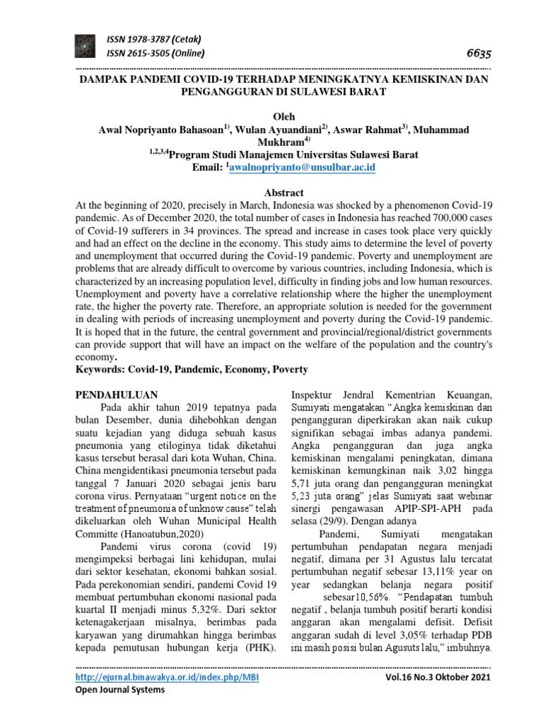 1435 3703 1 PB | PDF | Economies | Economic Problems