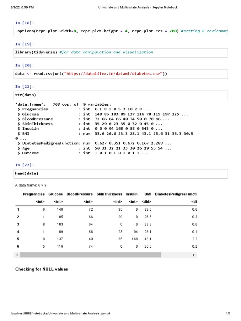 Univariate and Multivariate Analysis - Jupyter Notebook | Download Free PDF | Data Analysis ...